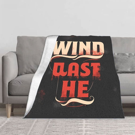 Durable Soft & Warm Flannel Blanket - Vintage Distressed Design Cozy ...