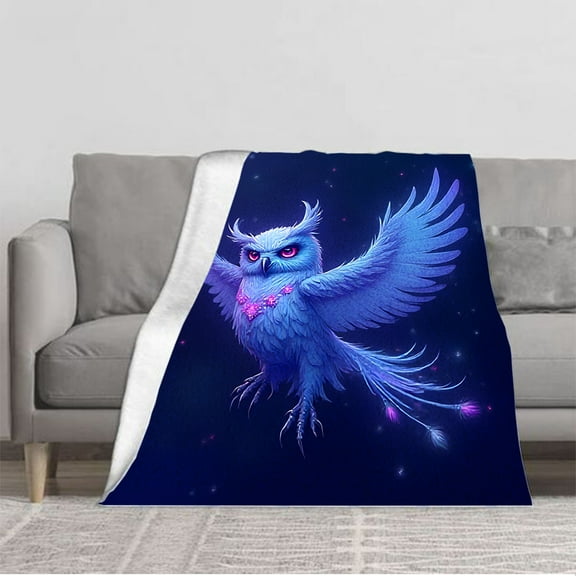 Cozy Soft Flannel Blanket - Durable Warm Throw for Sofa Travel & Bed ...