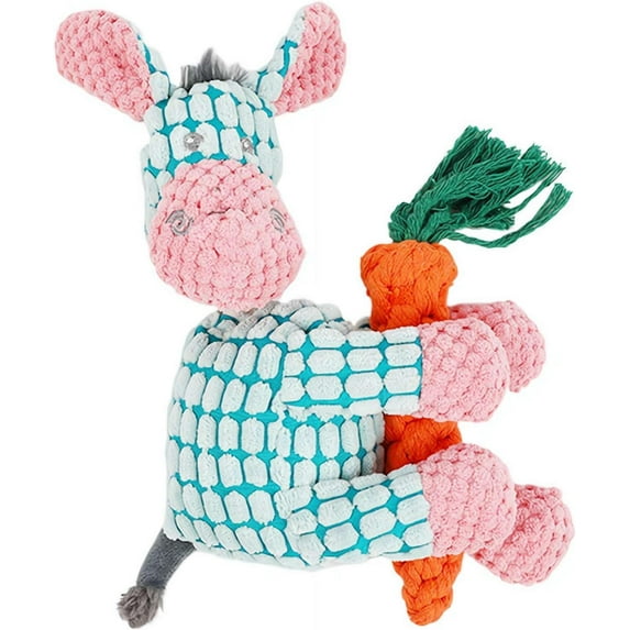 Durable Squeaky Plush Dog Toys for Aggressive Chewers, Bite Resistant ...