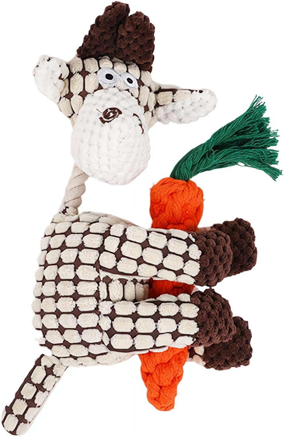 Durable Squeaky Plush Dog Toys for Aggressive Chewers, Bite Resistant ...