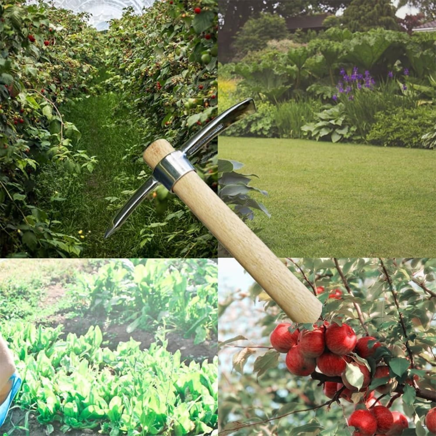 Durable Stainless Steel Double Headed Pickaxe for Efficient Digging - 2 ...