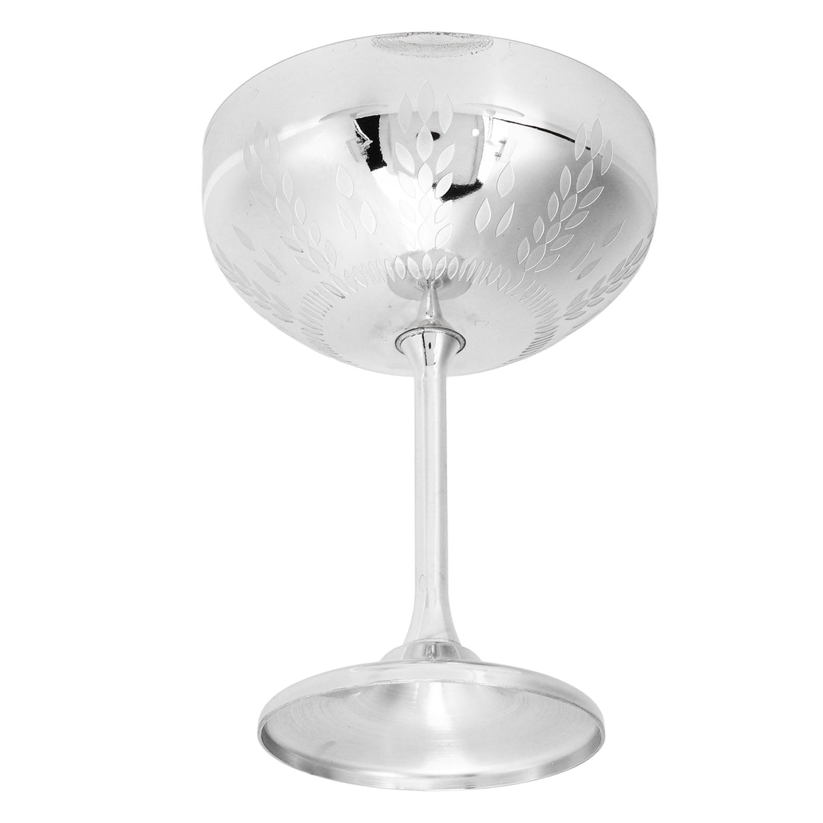 Durable Stainless Steel Goblet, Elegant Engraved Design For Wine ...