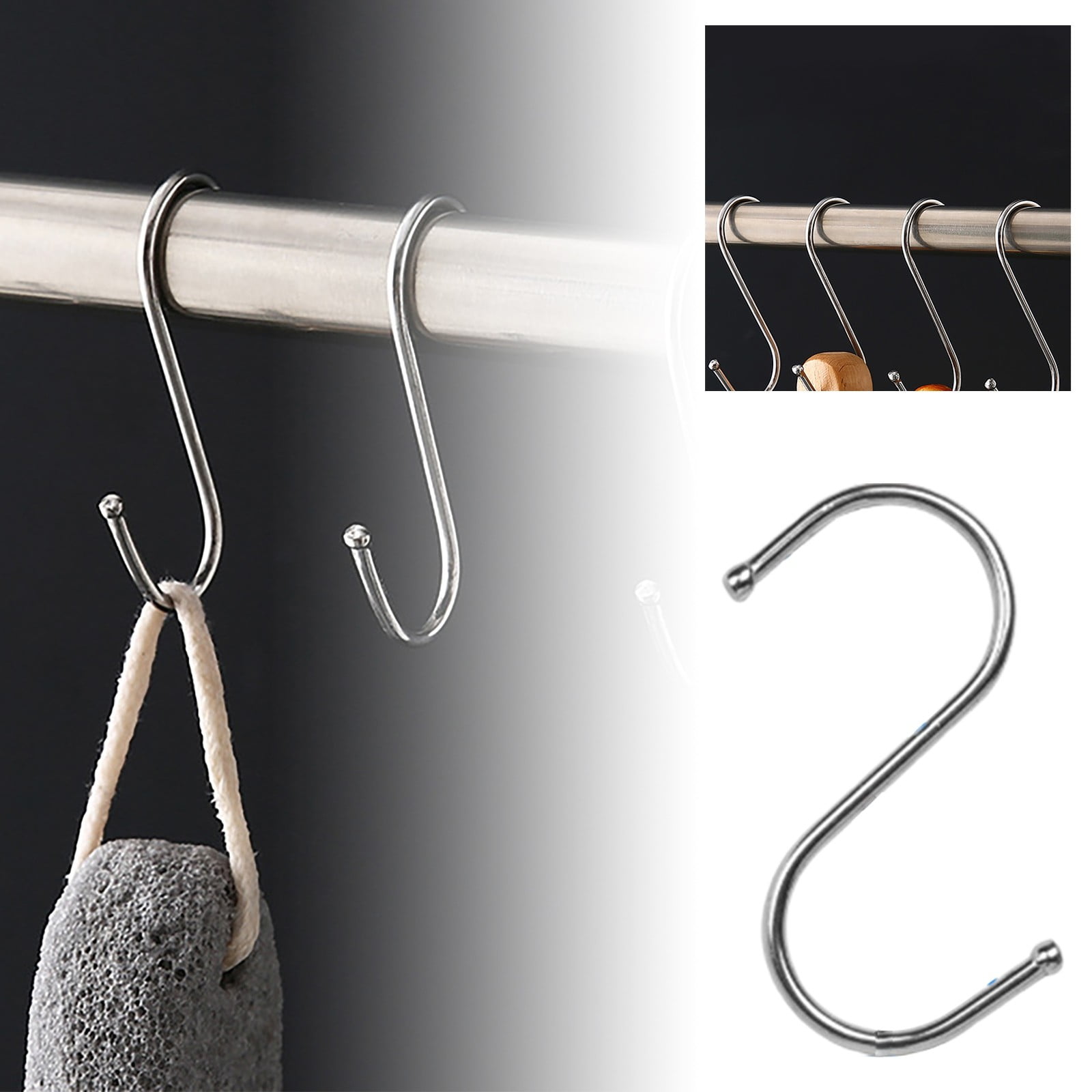 Durable Stainless Steel Hooks For Clothes Drying Easy To Install And ...
