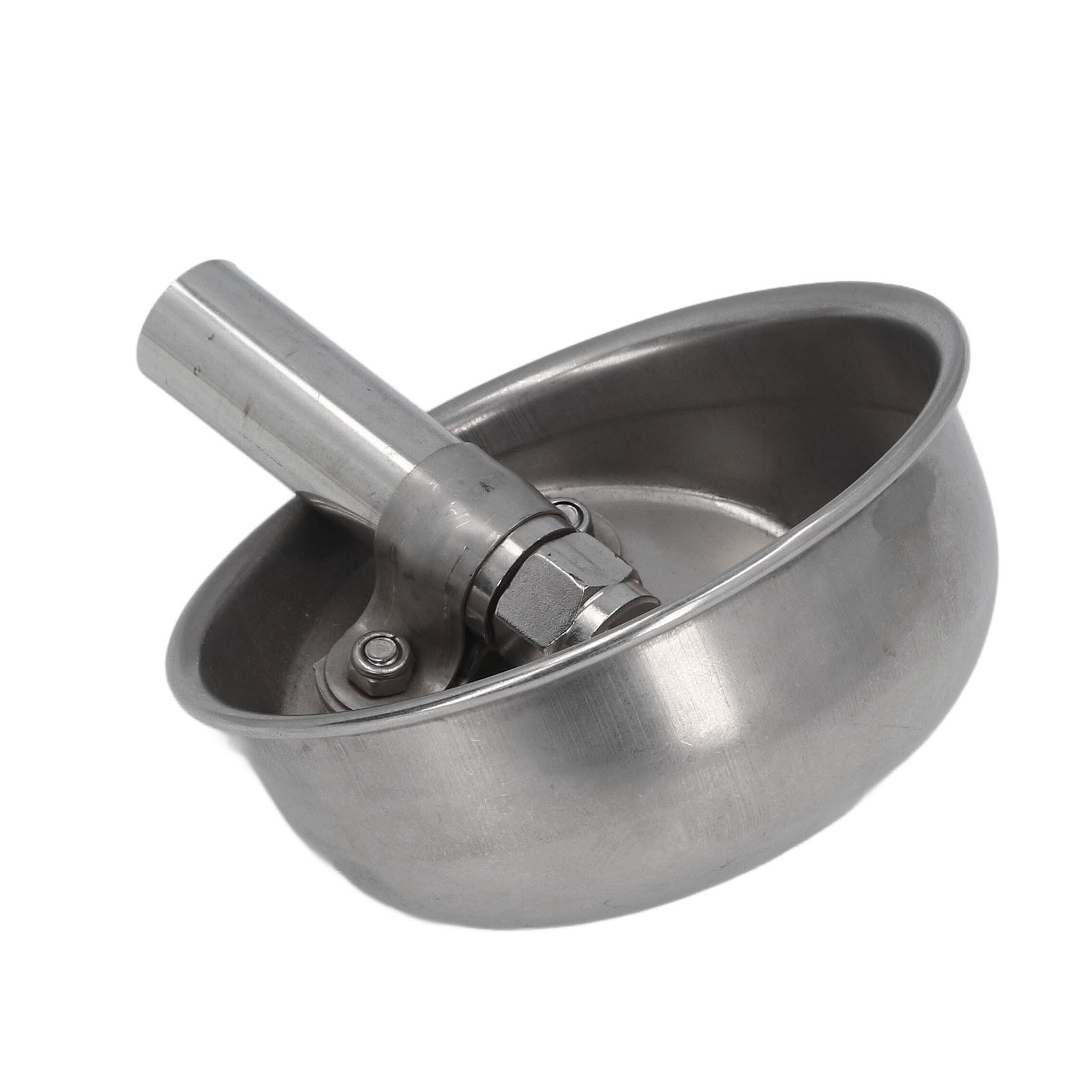 Durable Stainless Steel Water Dispenser, Ideal For Livestock, Easy Clean, Bite,Resistant Design ...