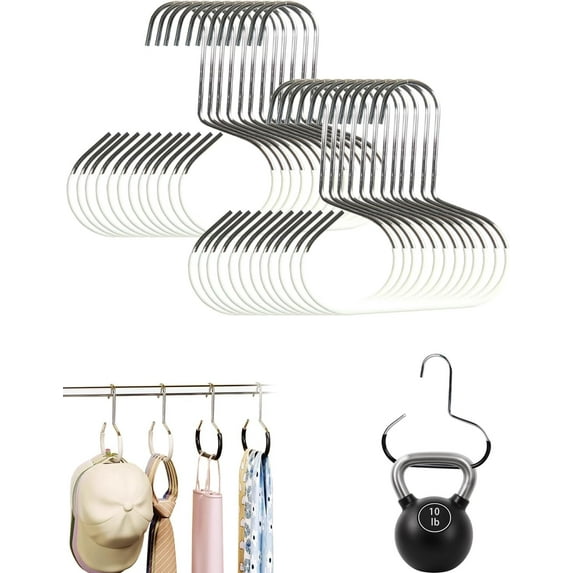 Durable Steel Hangers, Maximize Closet Space with Heavy-Duty Steel Hat ...