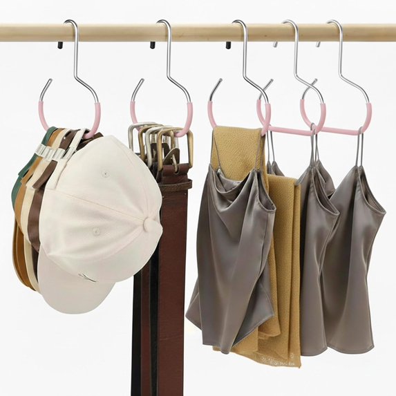 Durable Steel Hangers: Maximize Closet Space with Versatile Storage ...