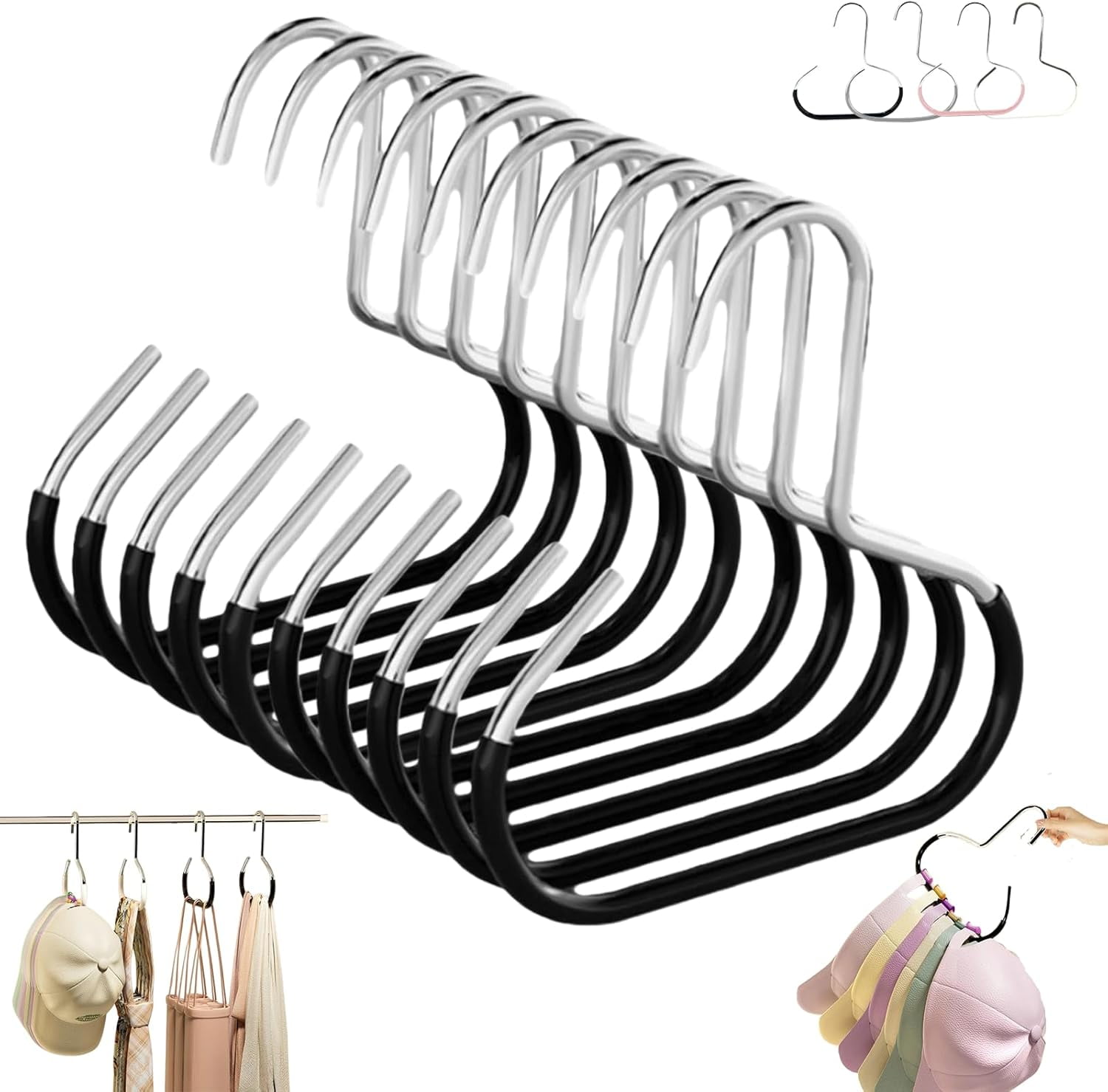 Durable Steel Hangers,Maximize Closet Space with Versatile Storage ...