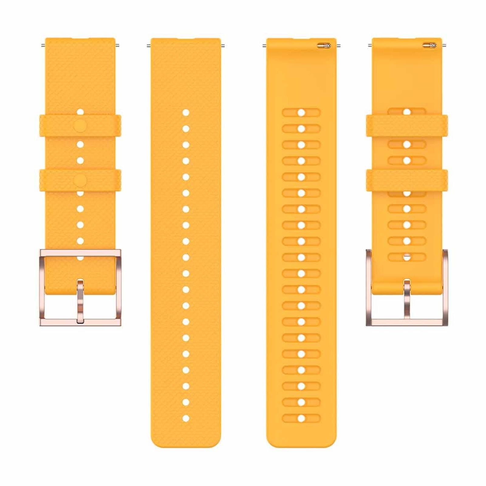 Durable Sweatproof Silicone Smartwatch Band Compatible with Multiple ...