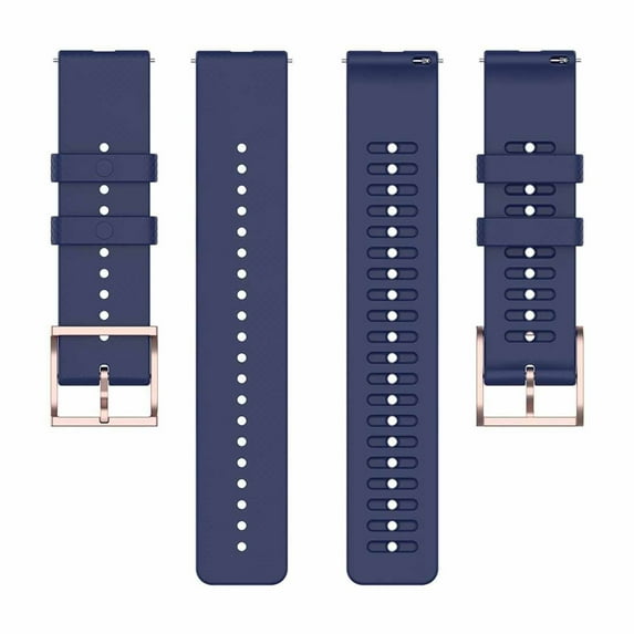 Durable Sweatproof Silicone Smartwatch Band Compatible with Multiple ...