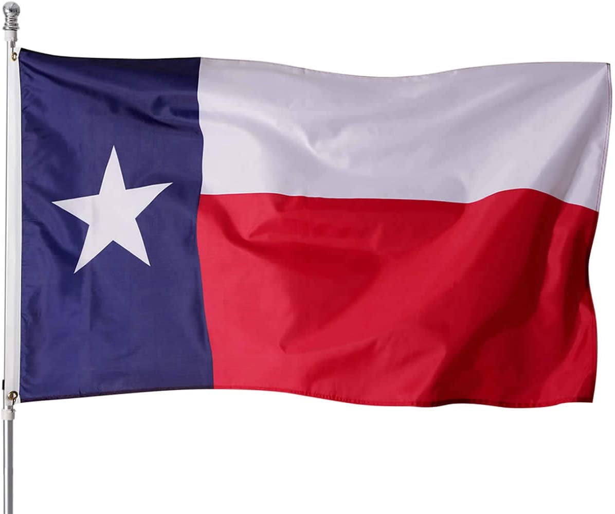 Durable Texas State TX Flag 3x5 Outdoor with Pole Sleeve Heavy Duty ...