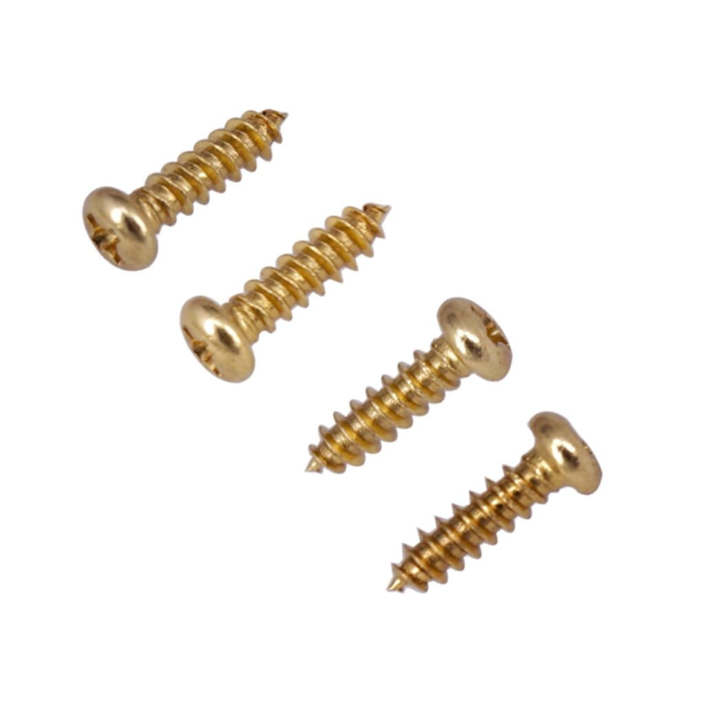 Durable Tuning Peg Mounting Screws For Electric/Acoustic Guitar Golden ...