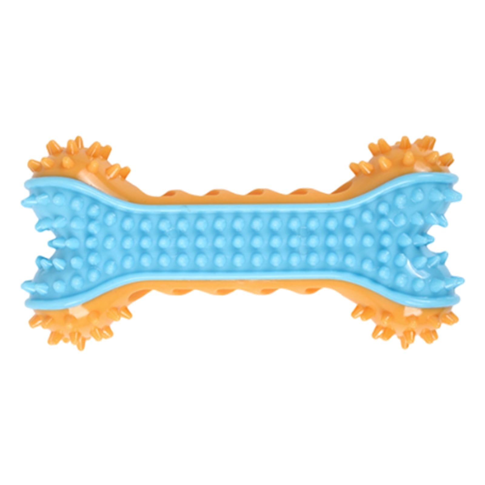 Durable Two-toned Soft Rubber Chew Toys for Small Dogs - 1PC Bite ...