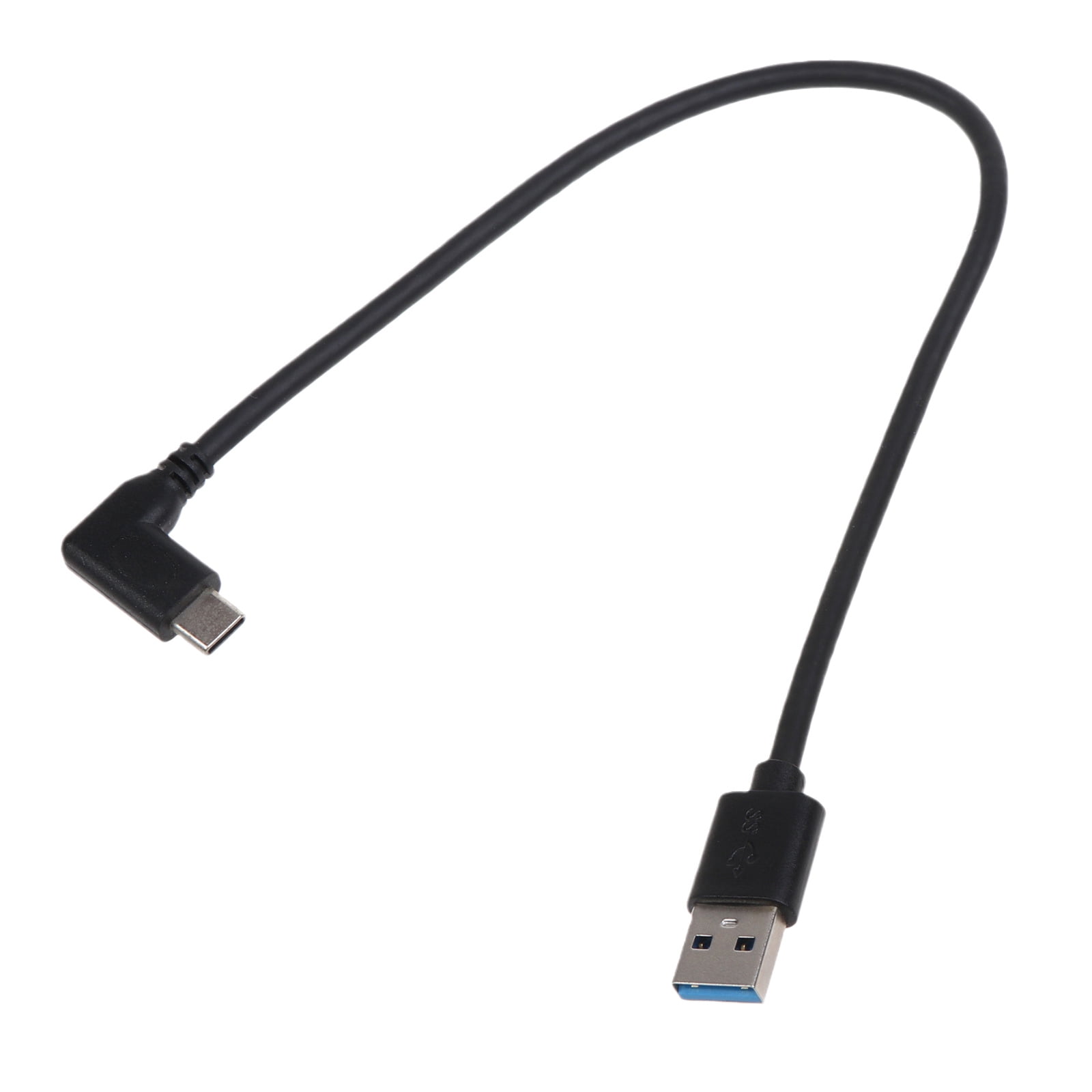 Durable USBC to USB 3.0 Cable 30cm L Shape Charging and Data Sync Cord ...