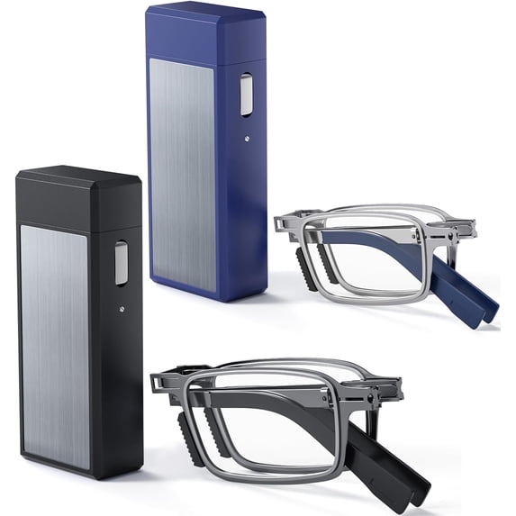 Durable Ultra Thin and Lightweight Folding Reading Glasses for Men ...