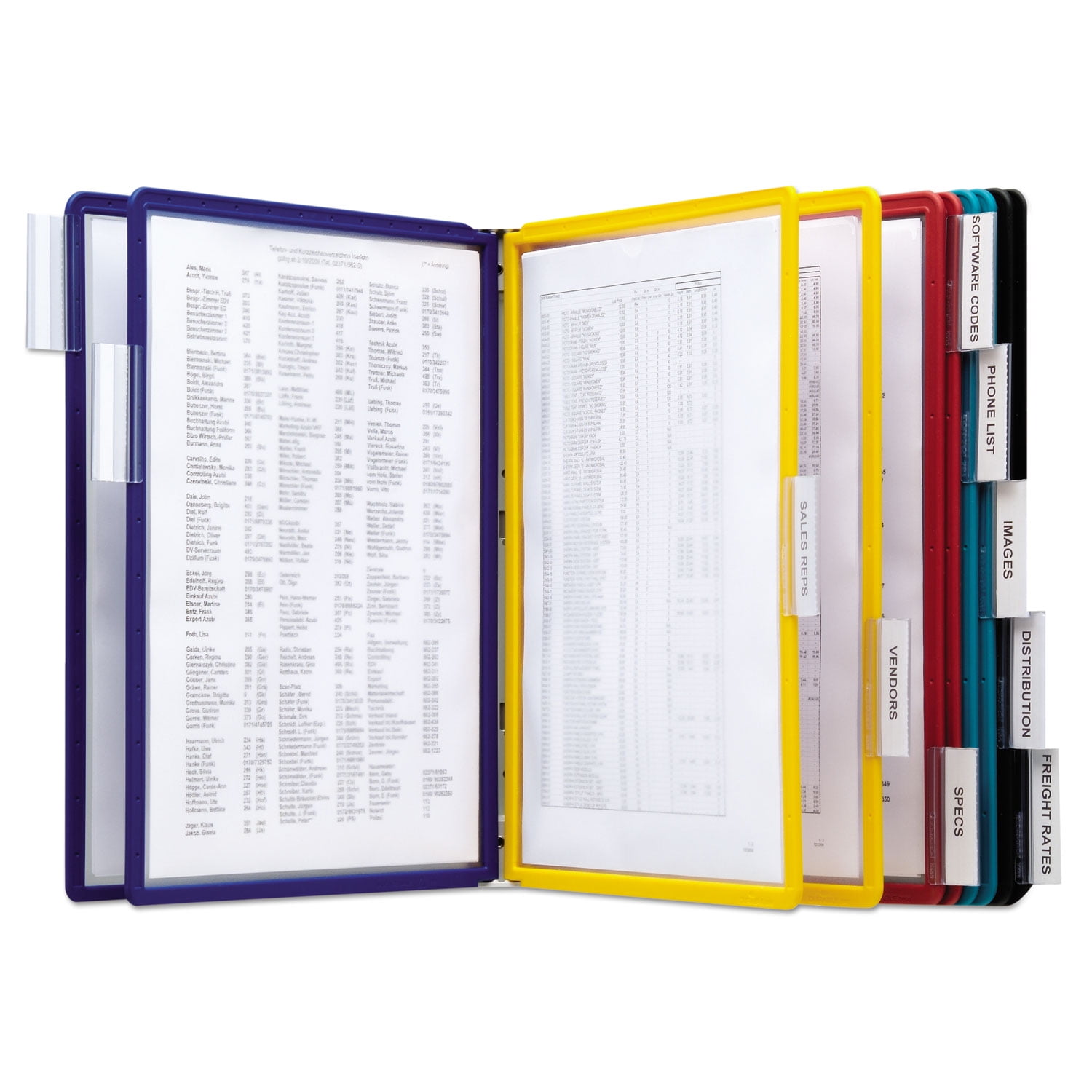 Durable Vario Wall Reference System, 10 Panels, Assorted Borders And ...