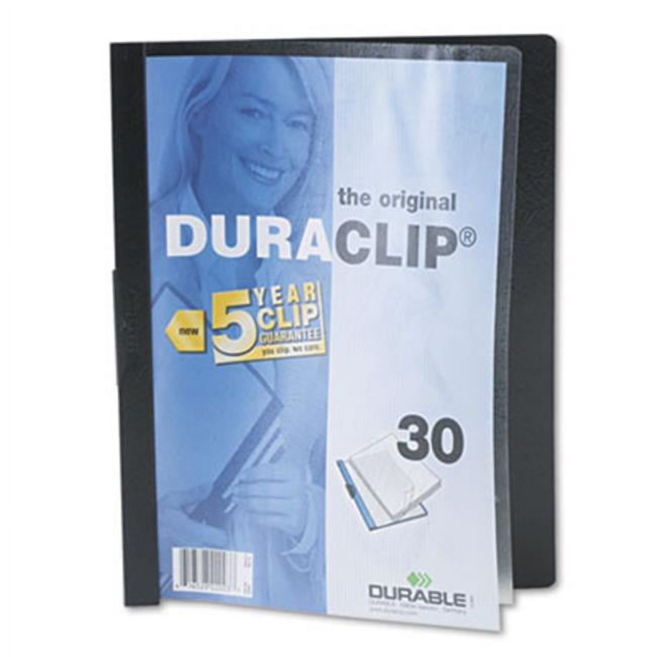 Durable Vinyl DuraClip Report Cover with Clip Letter Holds 30 Pages ...