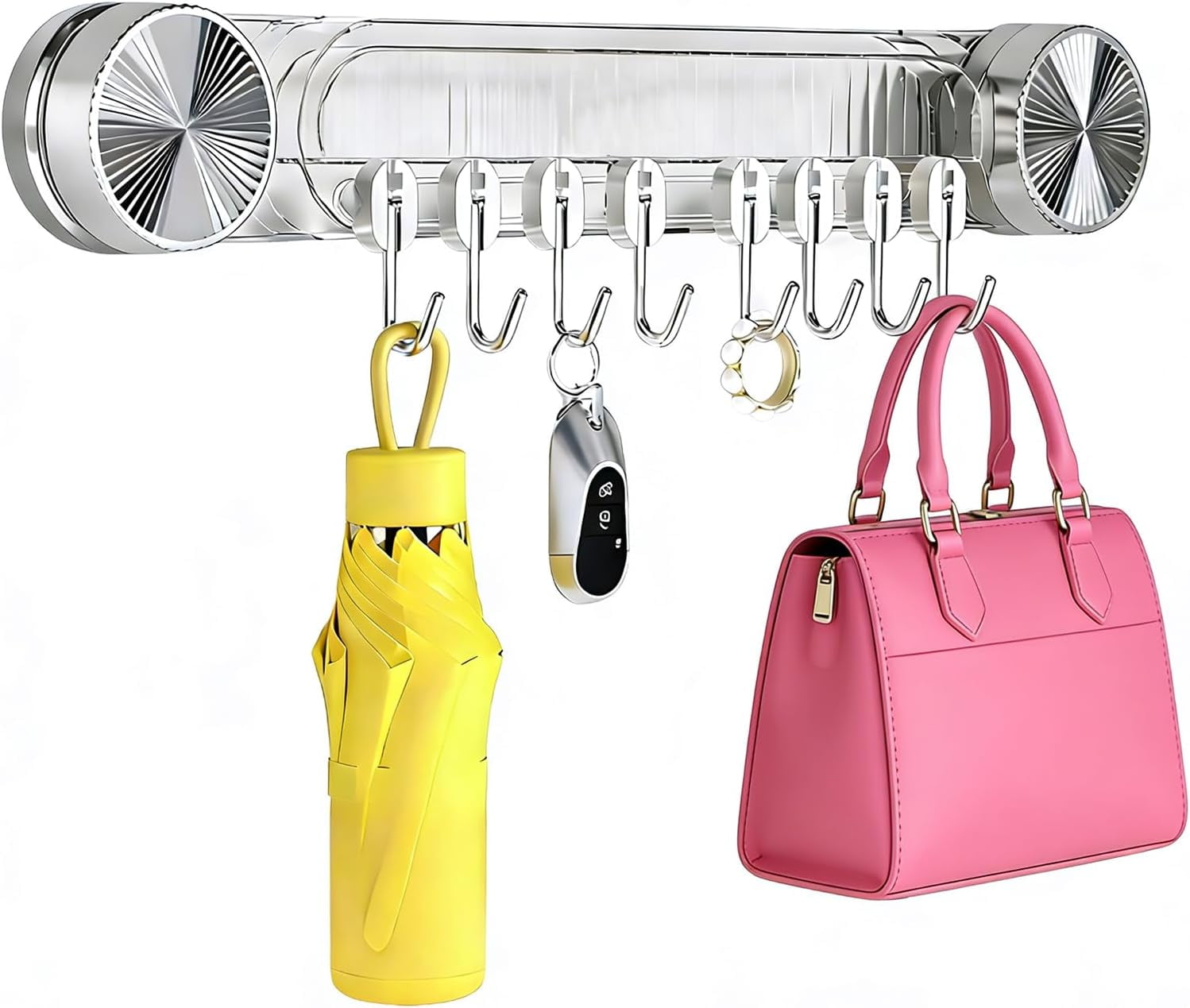 Durable Wall Mounted Inline Vacuum Hooks, No Hole Punching & Waterproof ...
