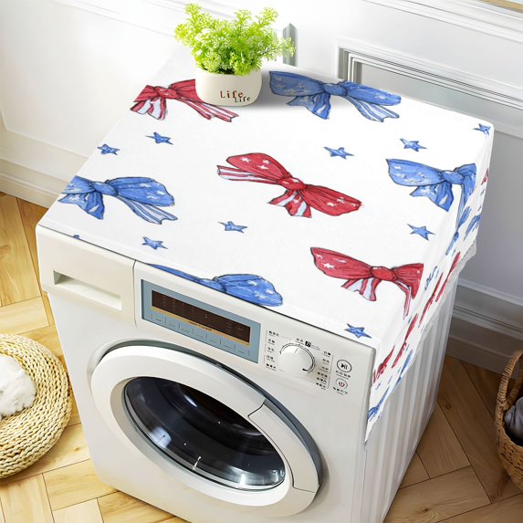 Durable Washer Cover 51.2x22in with White Lace Trim and Side Pocket ...
