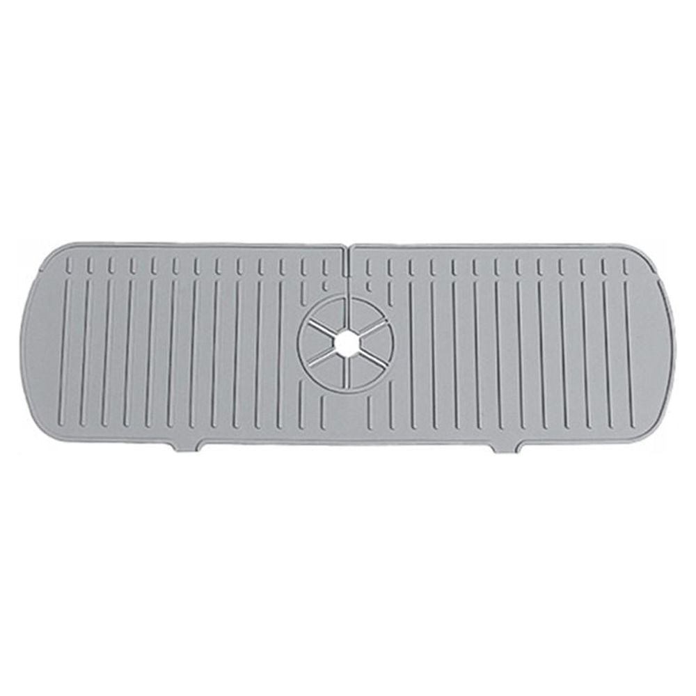 Durable Water Catcher Bathroom Faucet Mat Draining Pad Countertop Protector Sink Splash Guard ...
