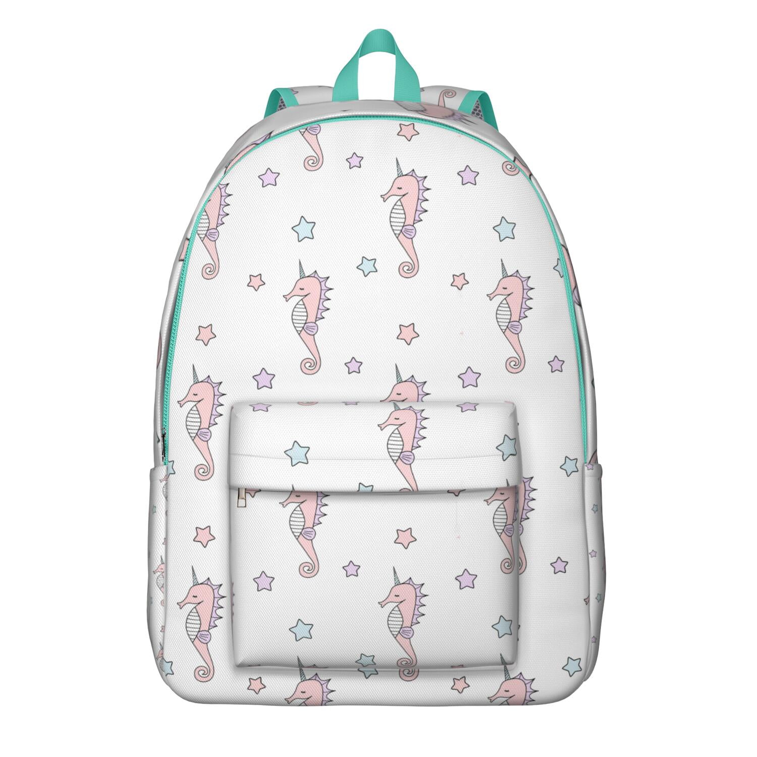 Durable Waterproof Oxford Backpack with Adorable Unicorn Print and ...