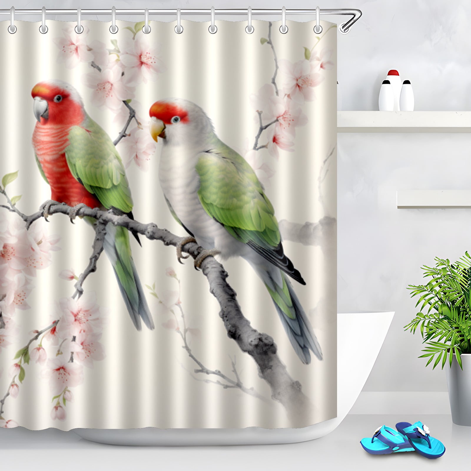 Durable Waterproof Polyester Shower Curtain Odorless Perfect for Your ...