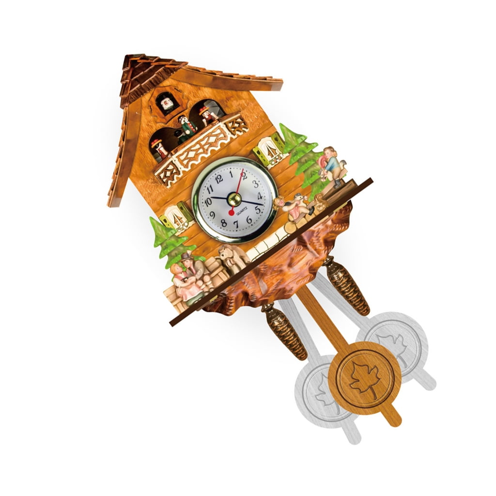 Durable Wood Cuckoo Clock Enhances Traditional Styles for Home ...
