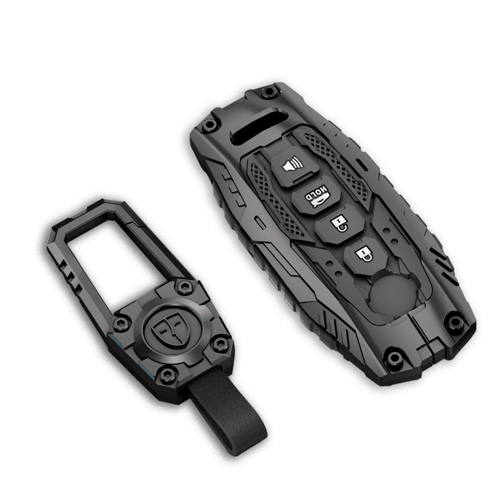 Durable Zinc Alloy Protective Shell Case with Keychain for 2023 2024 ...