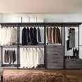 Durable and Eco-Friendly - Walk-in closet system with powder-coated ...