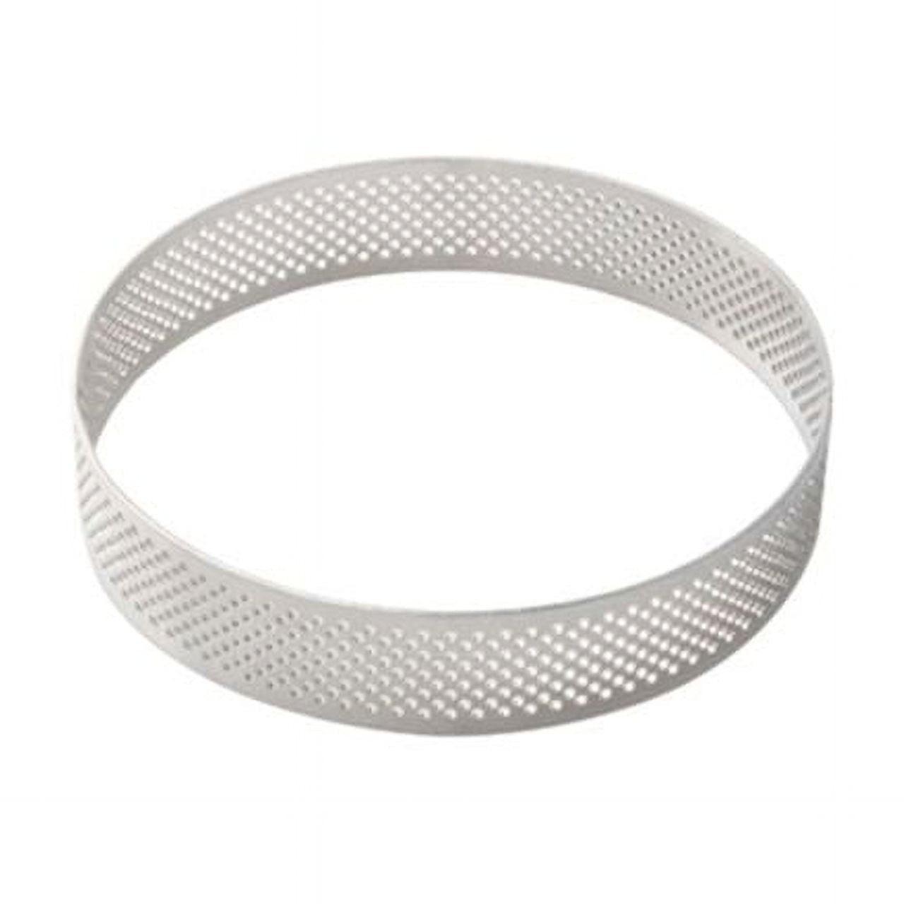 Durable and Practical Stainless Steel Perforated Tart Ring Tool ...