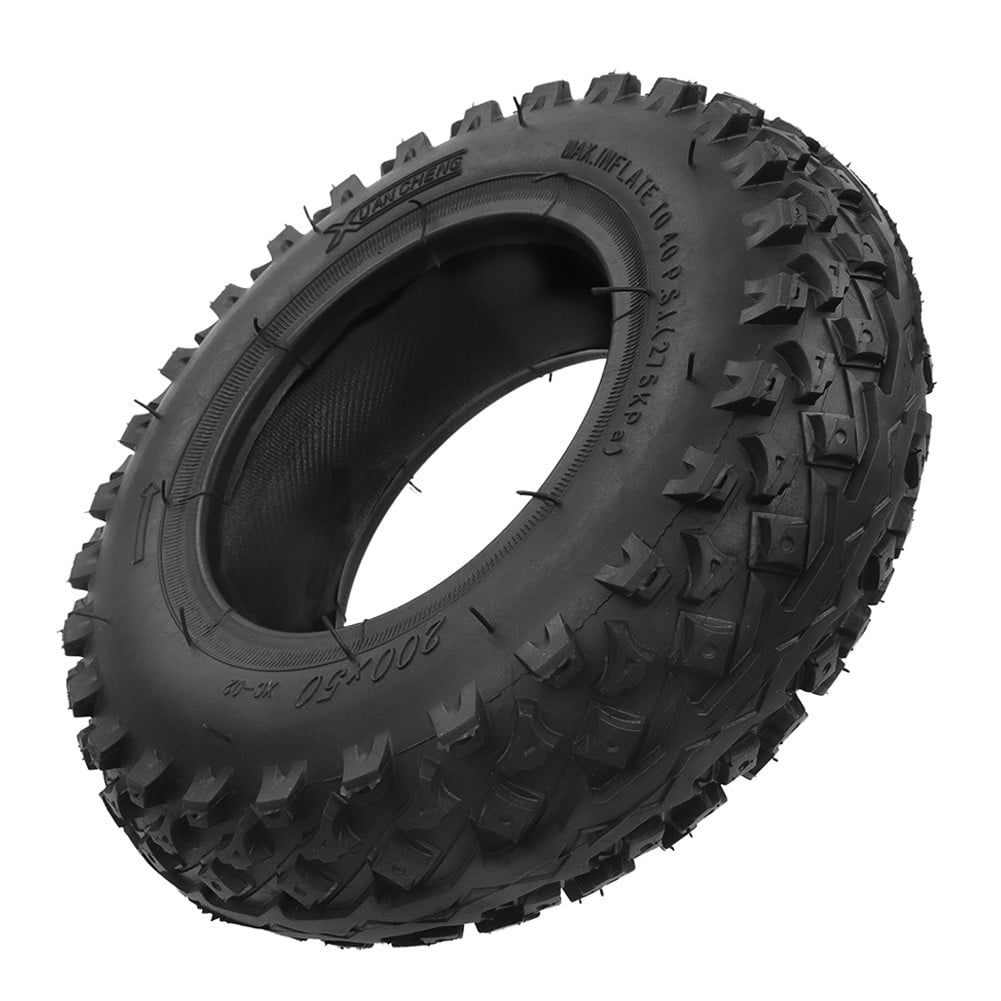 Durable and Practical Tire Off-Road 8X2 Inch 190X53mm 200X50 Black ...
