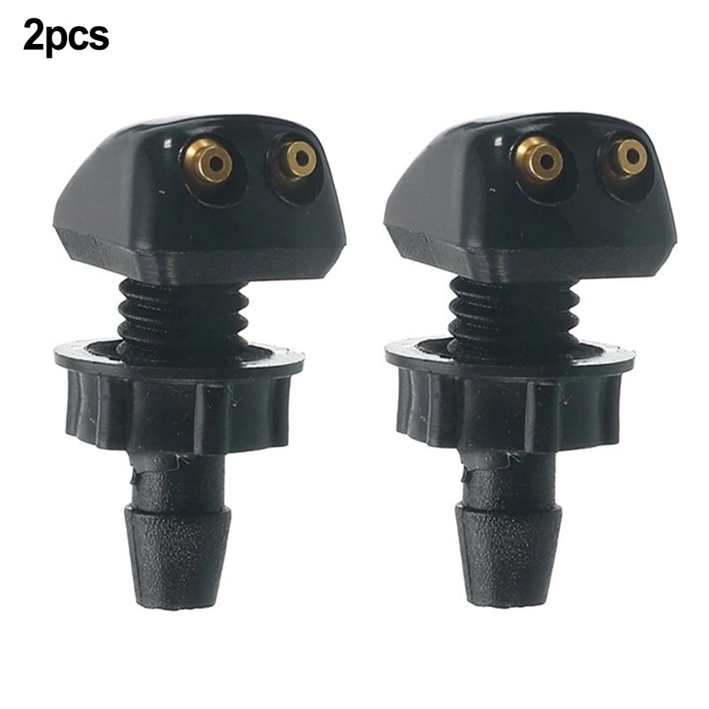 Durable and Reliable Car Windshield Washer Sprayer Jet Nozzle Set of 2 ...