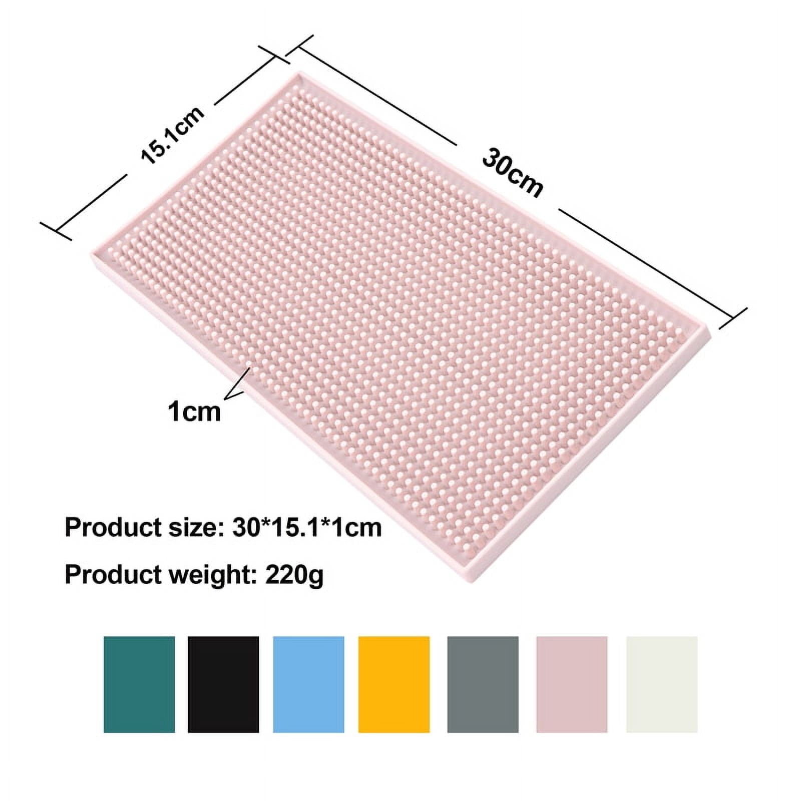 Durable and Stylish Silicone Bar Mat for Spills Coffee and Glass Drying ...