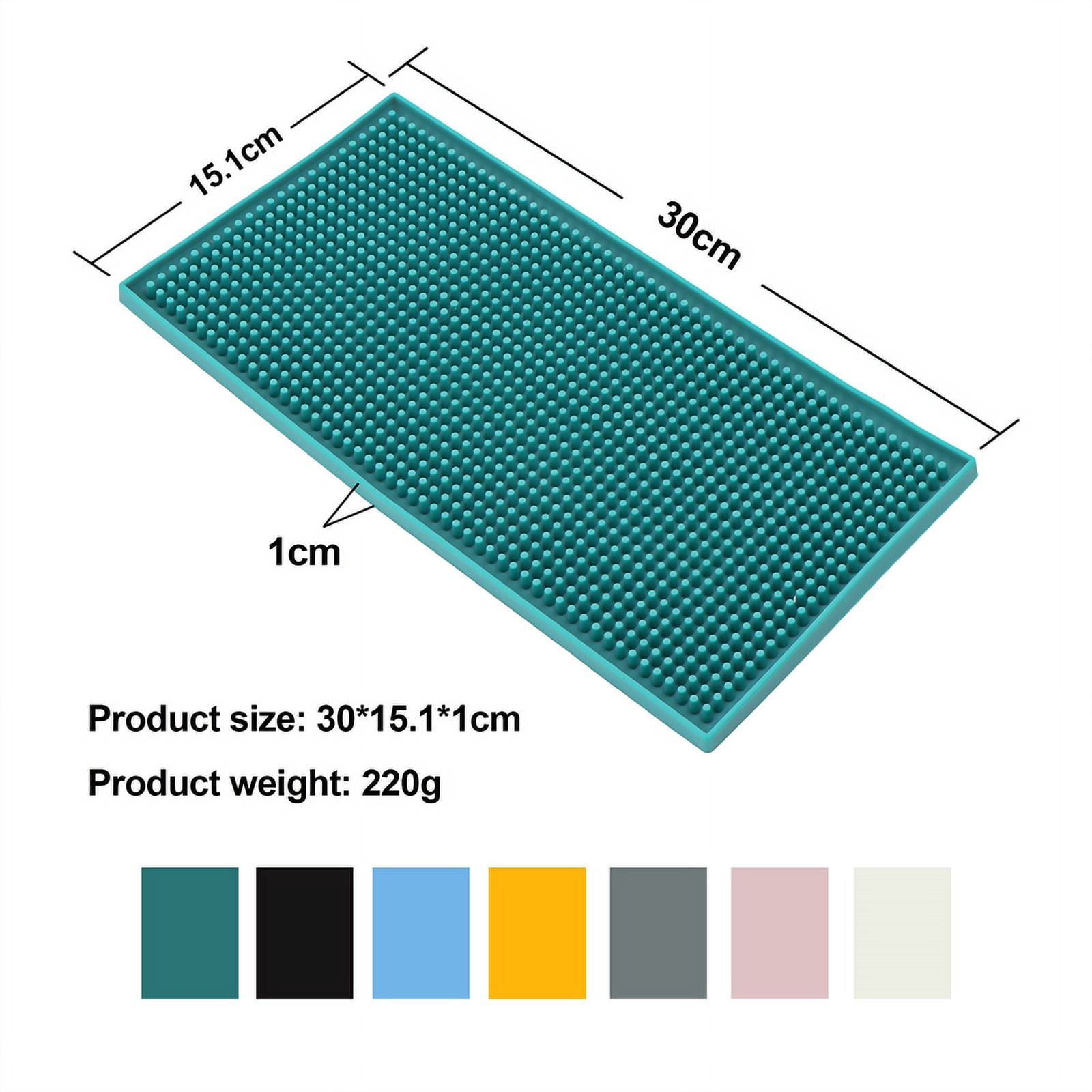 Durable and Stylish Silicone Bar Mat for Spills Coffee and Glass Drying ...