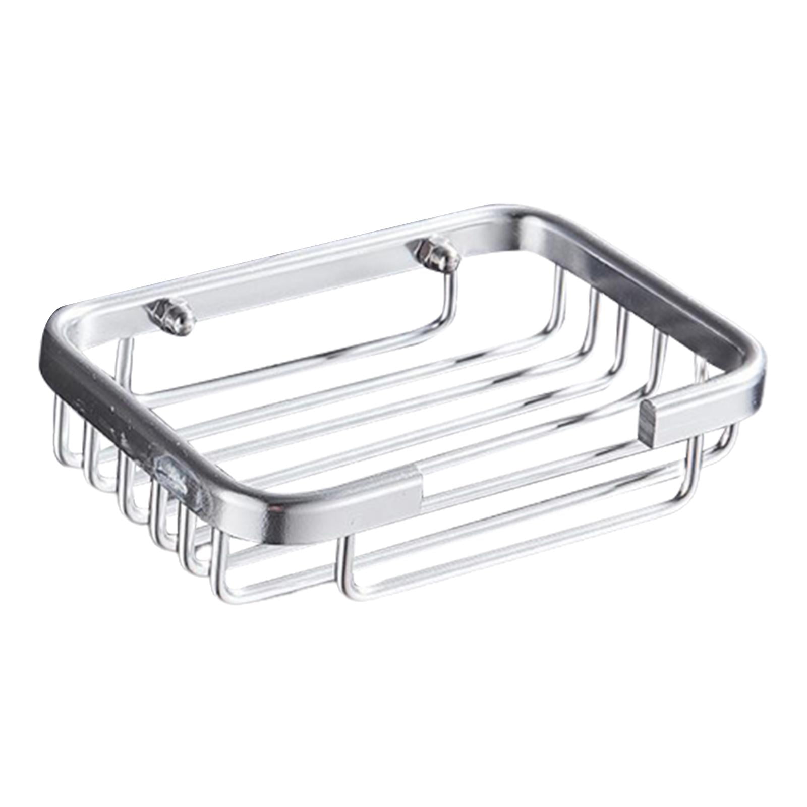 Durable bathroom and kitchen Soap Mounted Bracket Suction Tray Aluminum ...