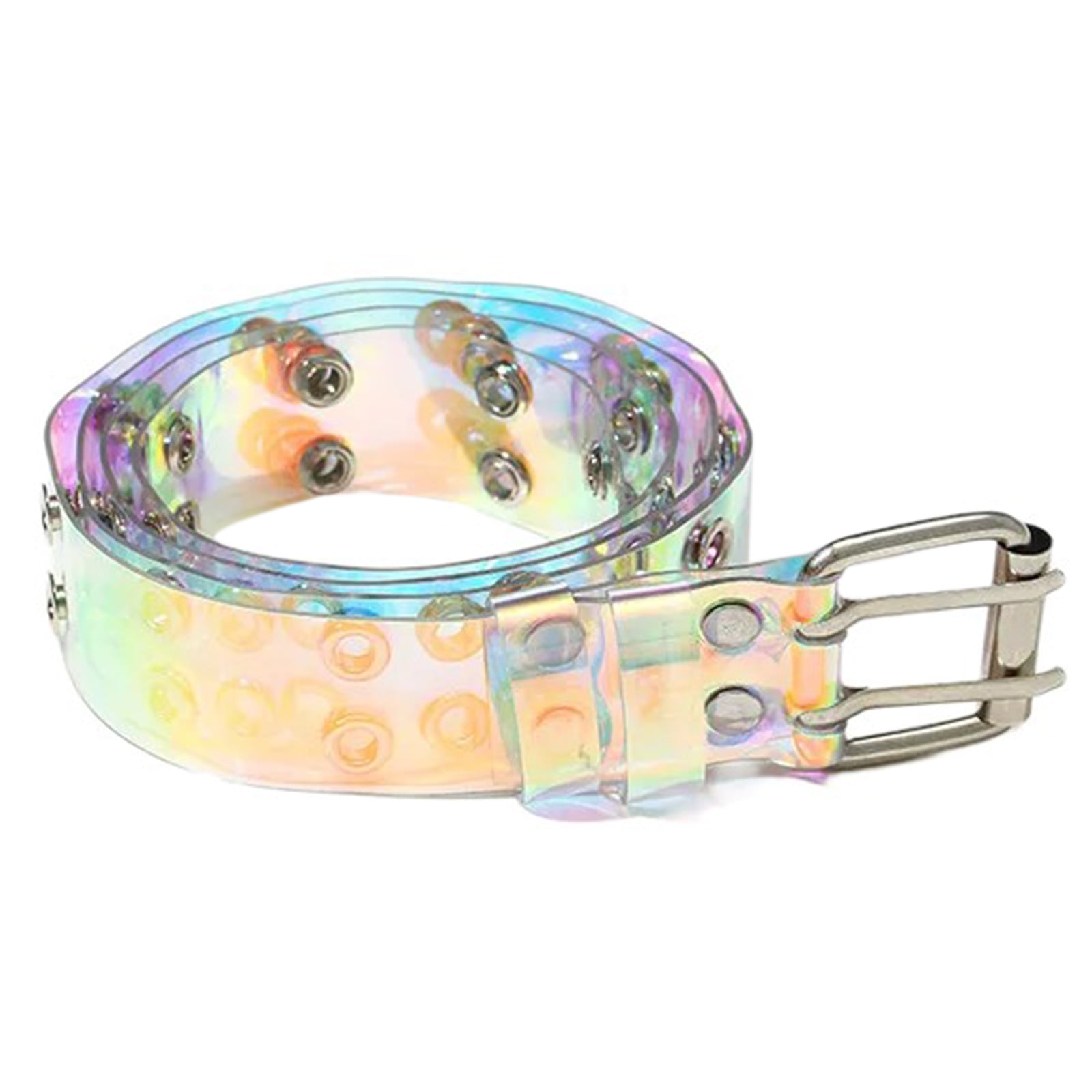 Durablity Transparent Waist Belt Adjustable Length Clear Belt for Girl ...