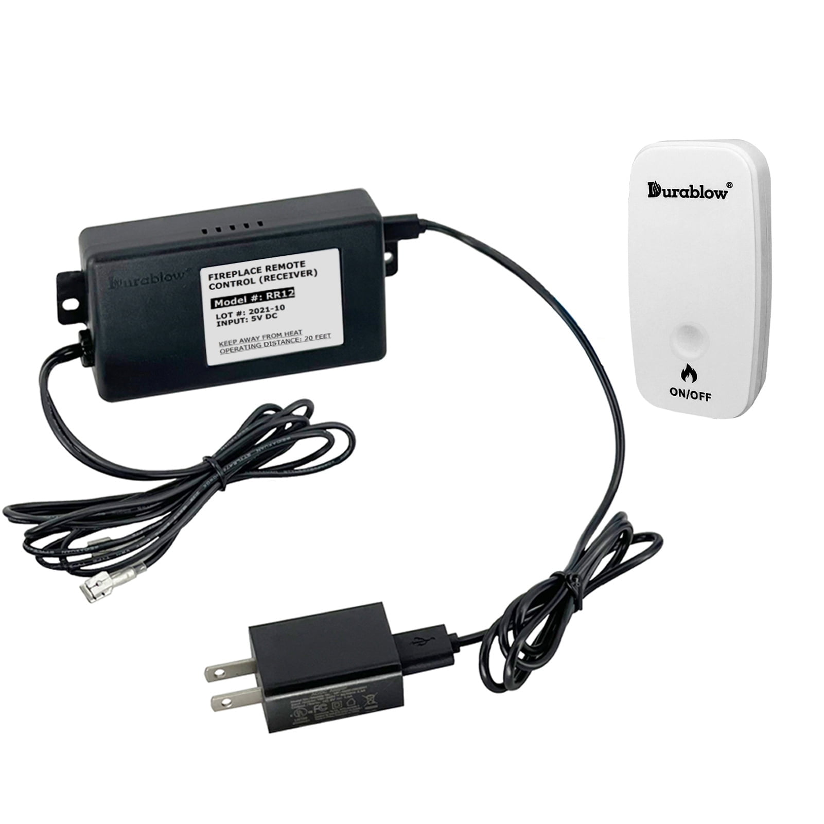 Durablow Gas Fireplace Remote Control - Control with Ease - Walmart.com