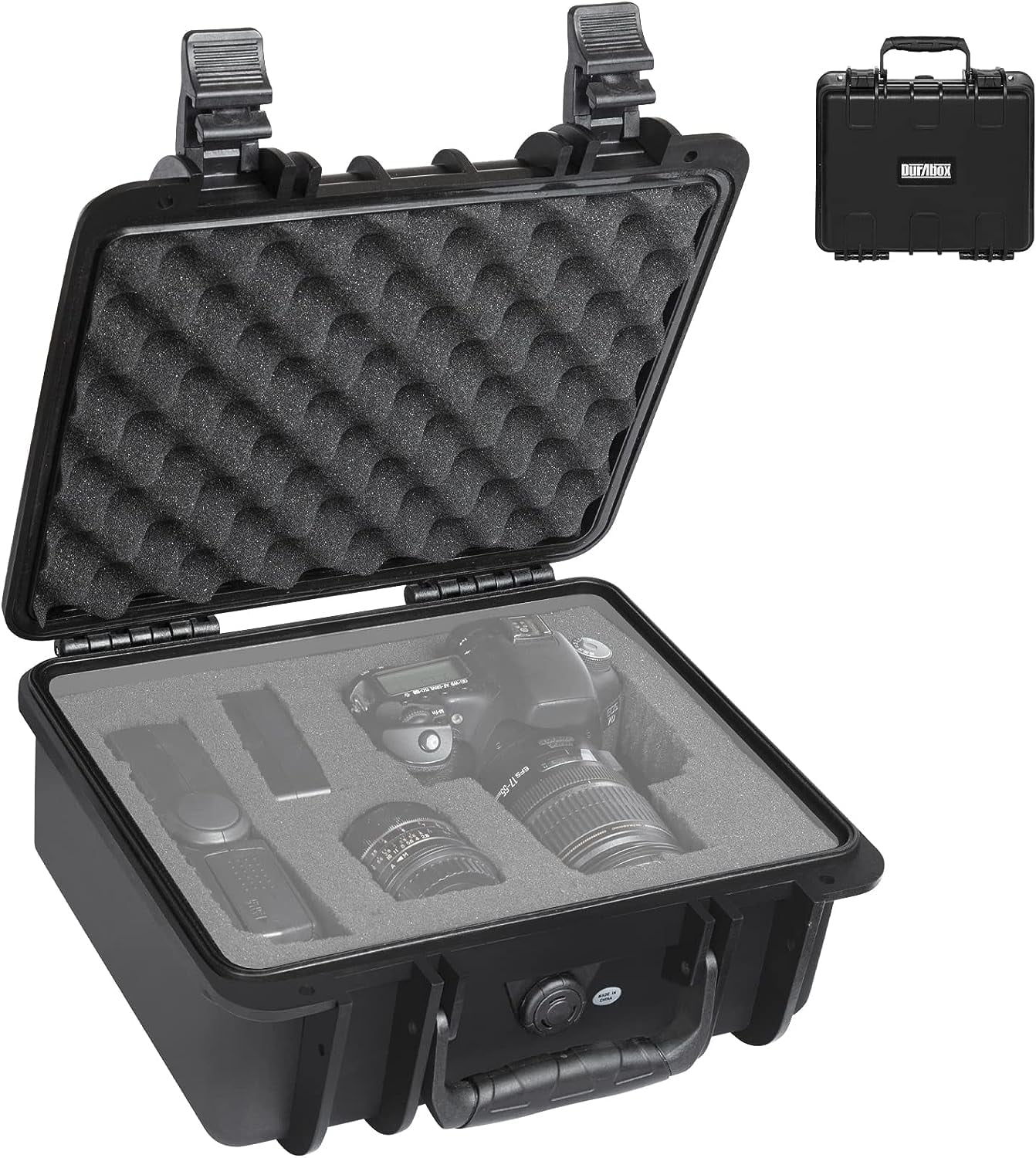 Durabox All Weather Travel Hard Case with Customizable Foam for Cameras ...