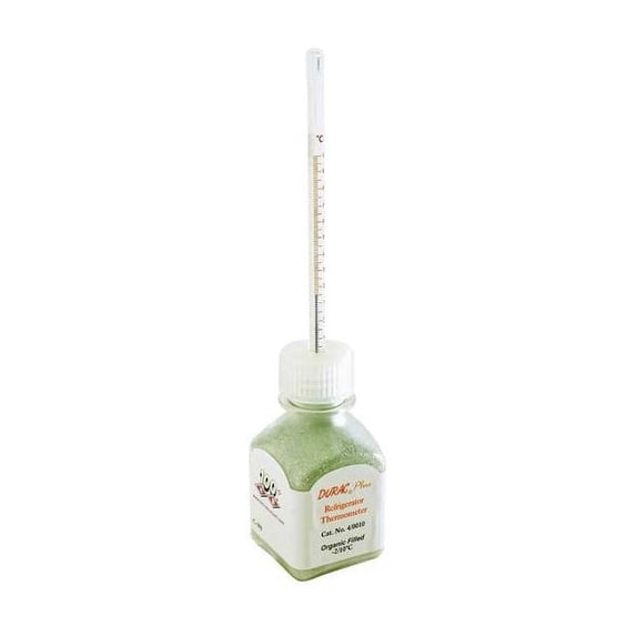 Durac Plus Liquid In Glass Thermometer,-2 to 10C B60600-0100 - Walmart.com