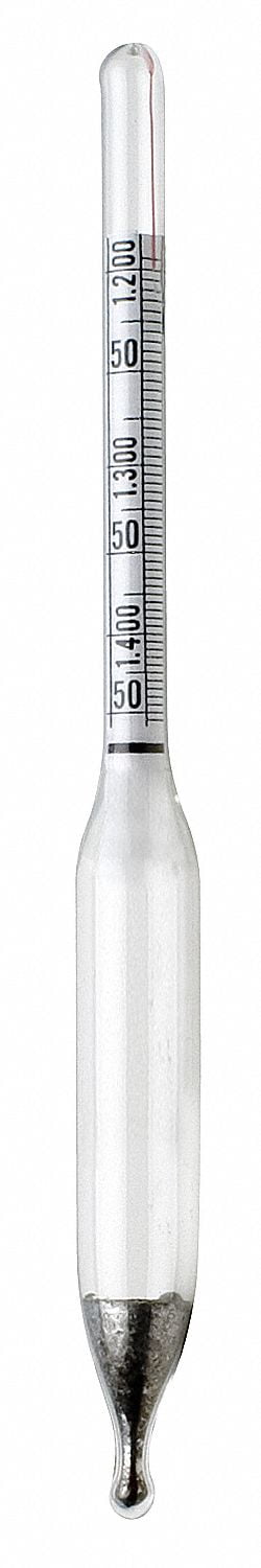 Durac Specific Gravity Plain Form Hydrometer B61801-4900 - Walmart.com