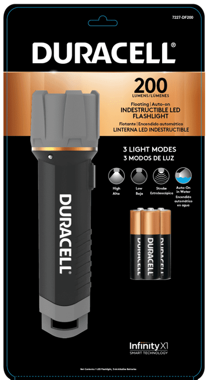 Duracell 200 Lumen Floating LED Flashlight - Walmart.com