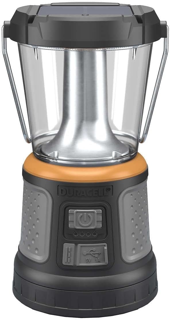 Duracell - 2000 lumens LED flashlight with 360° and 180° illumination ...