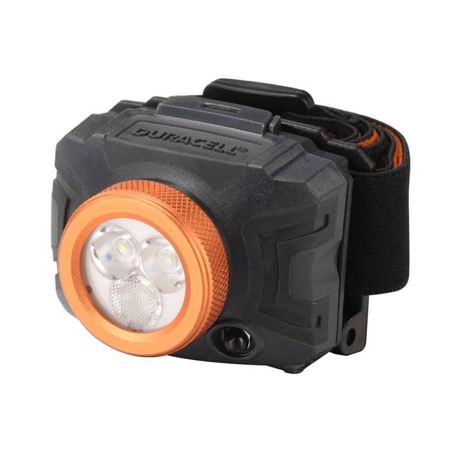 Duracell 3 Pack High Intensity 350 Lumens LED Headlamps, with Comfort ...