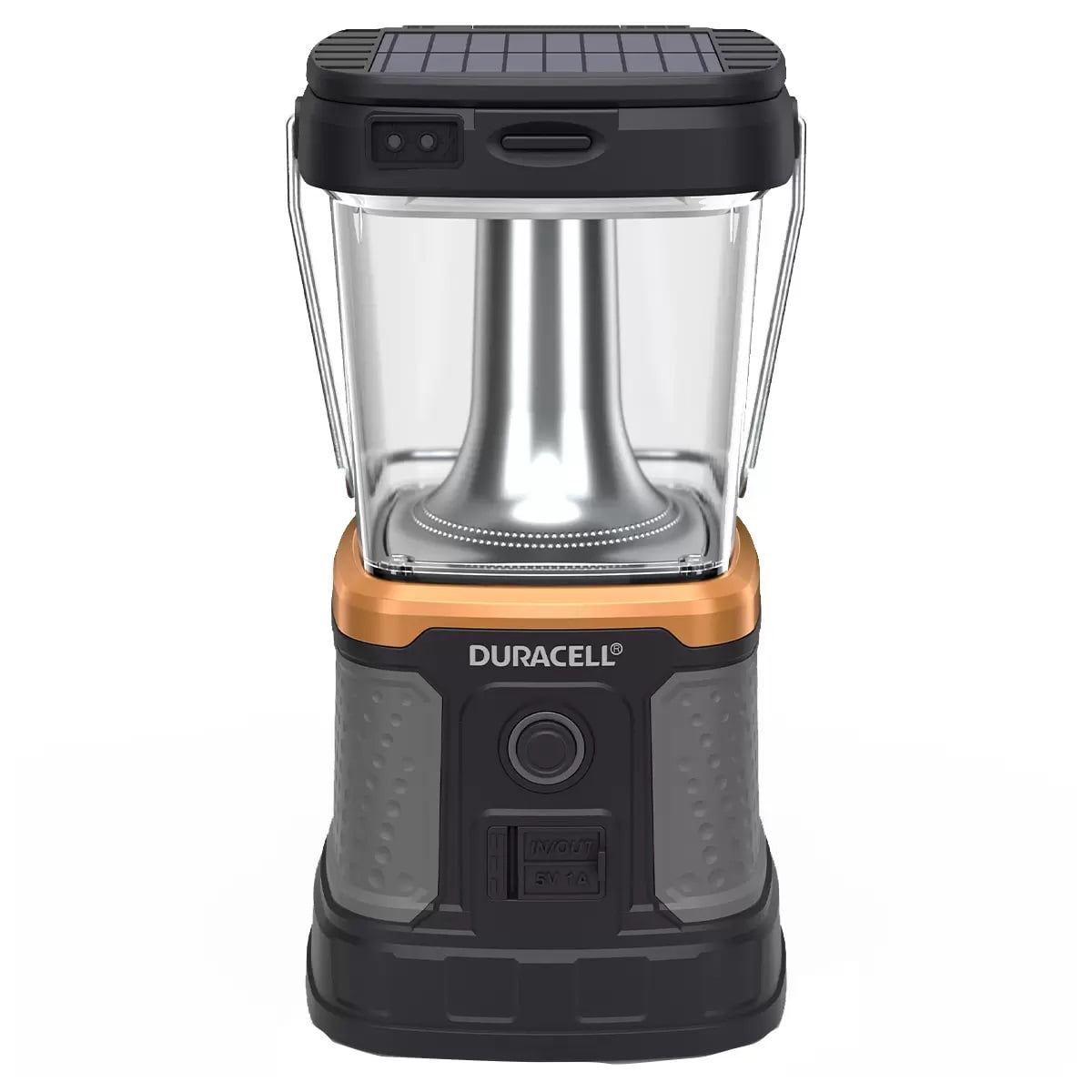 Duracell Rechargeable Lantern with 3000 Lumens, Solar, Qi Wireless ...