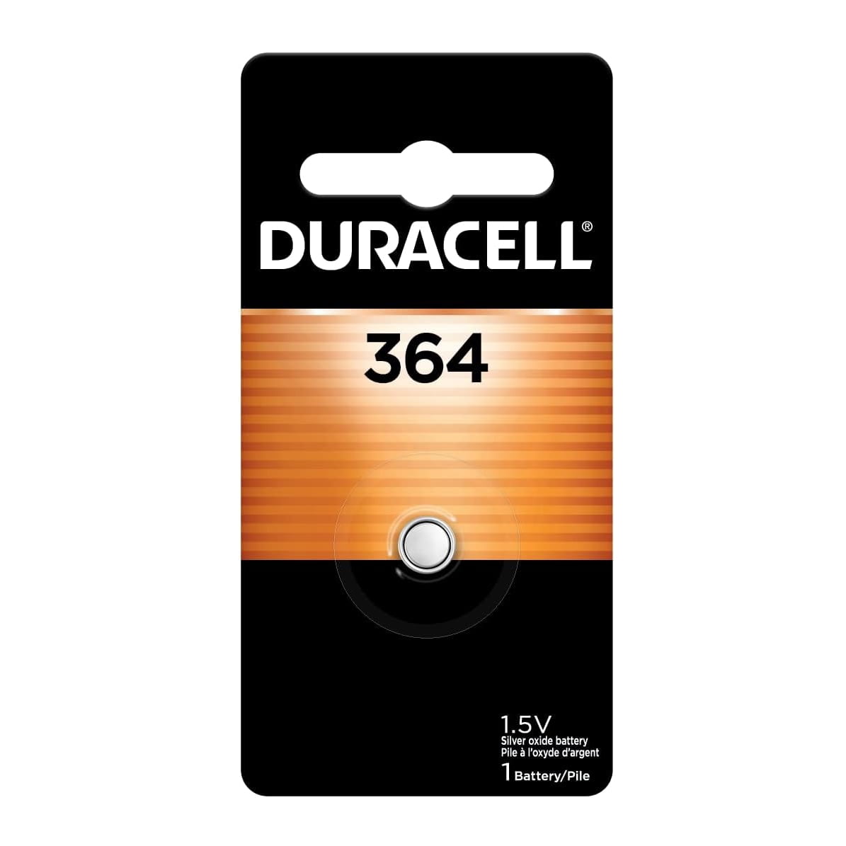 Duracell 364 1.5 Volt Silver Oxide Button Battery - Corrosion ...