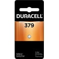 Duracell 379 Silver Oxide Watch Battery - 1.5V Button Cell - Single ...