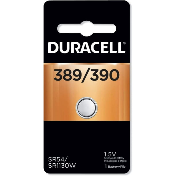 Duracell 389/390 Silver Oxide Button Battery 1-Count - Walmart Business ...