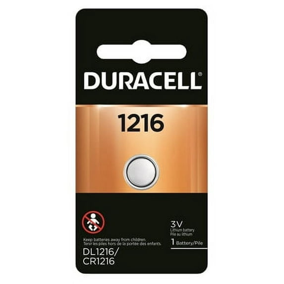 Duracell 3V, #1216 Lithium Watch and Electronic Battery - Walmart.com