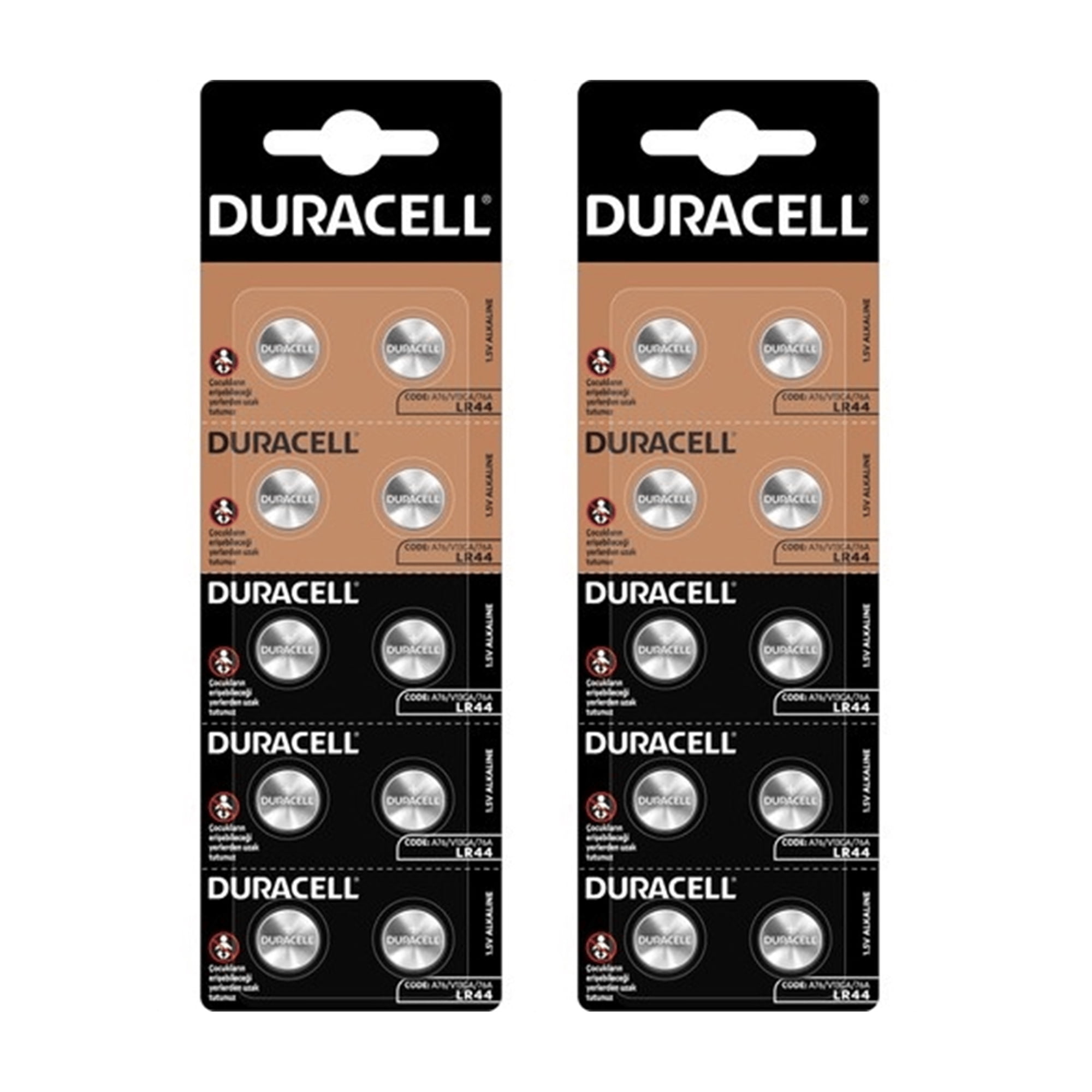 Duracell A76 Alkaline 1.5V Button Cell Battery, ( 20 Count ) - Walmart.com