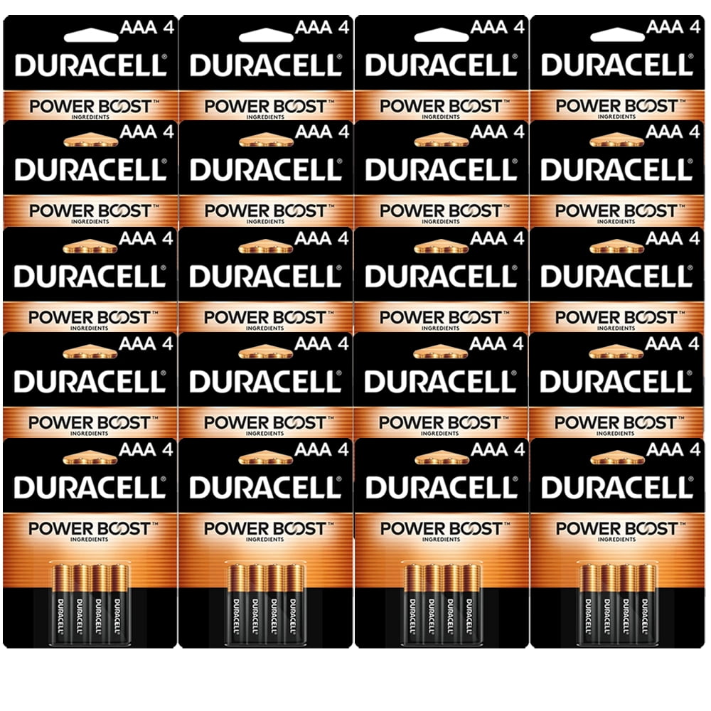 Duracell AAA 1.5V Coppertop 1.5V Alkaline Batteries, 20 Pack - Walmart.com
