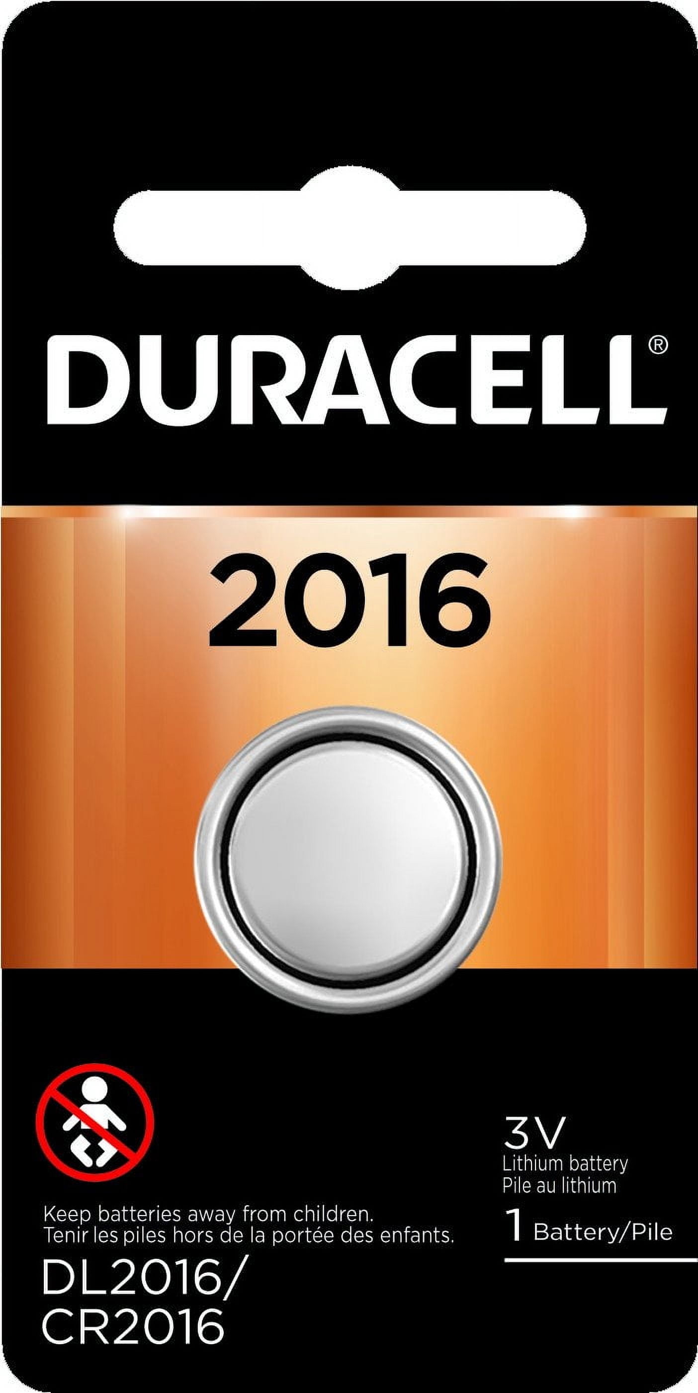 Duracell Battery Lithium Size DL2016 3V (Each) - Walmart.com